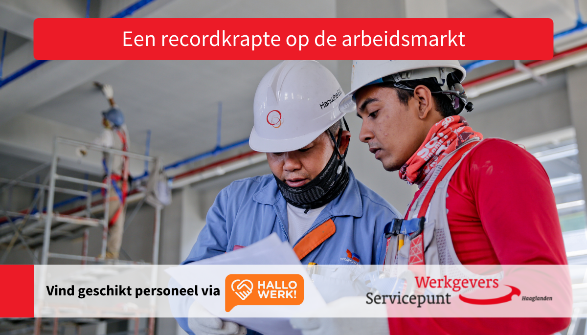 Personeel vinden in krapte op arbeidsmarkt - WSP Haaglanden